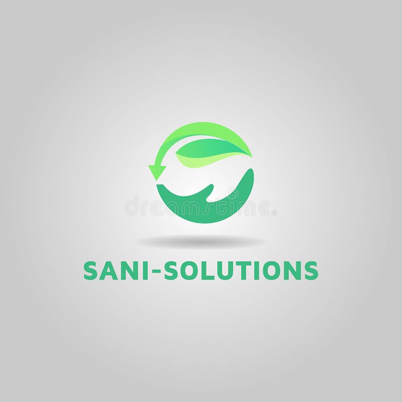 Ecosystem Environmental Organizations Logo Design Stock Vector ...