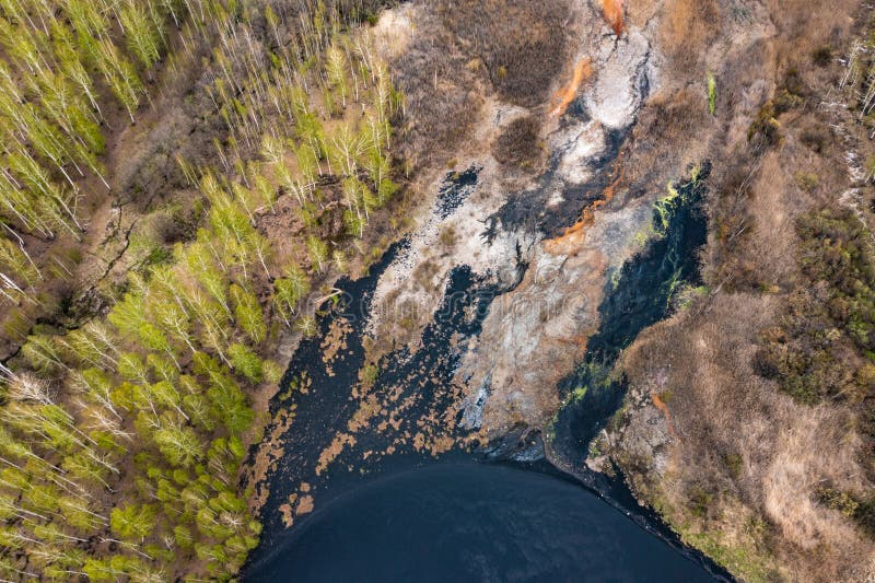 The Ecosystem of the River Was Destroyed by Harmful Emissions from the ...