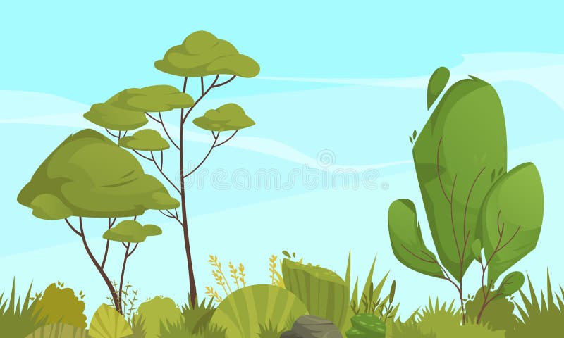 Ecosystem Types Cartoon stock vector. Illustration of botany - 268109623