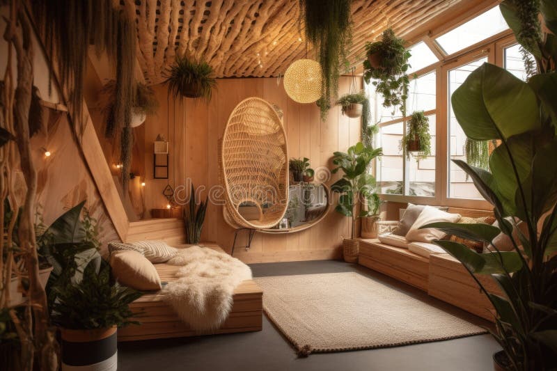 Ecowisely Designed Room with Natural Elements and Eco-friendly ...