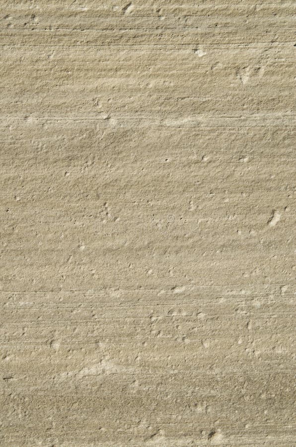 Ecru Sandstone with Grooves Closeup Stock Image - Image of holes ...