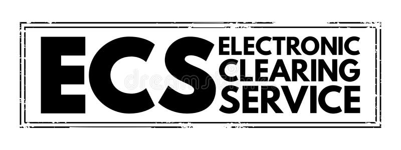 ECS Electronic Clearing Service - Method of Effecting Bulk Payment ...