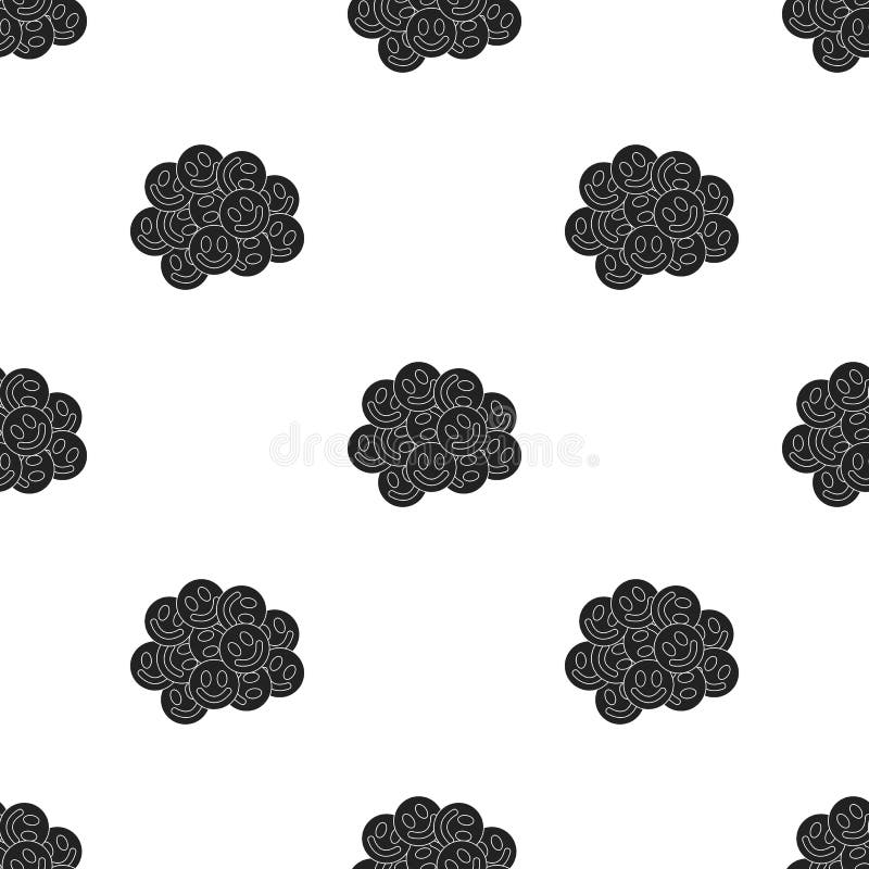 Ecstasy Icon in Black Style Isolated on White Background. Drugs Symbol ...