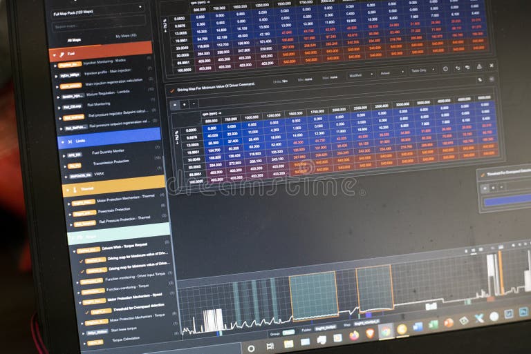 Ecu tuning software 3 editorial stock photo. Image of solution - 215316483
