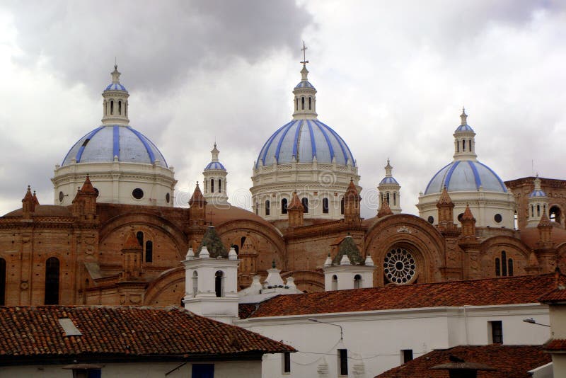 Cuenca church stock photo. Image of building, outdoor - 12569448