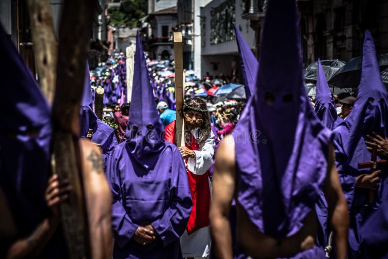 Ecuador Easter editorial stock photo. Image of crowd - 55599568