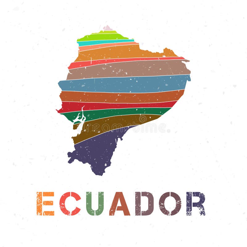 Ecuador map design. stock vector. Illustration of infogarafic - 268322322