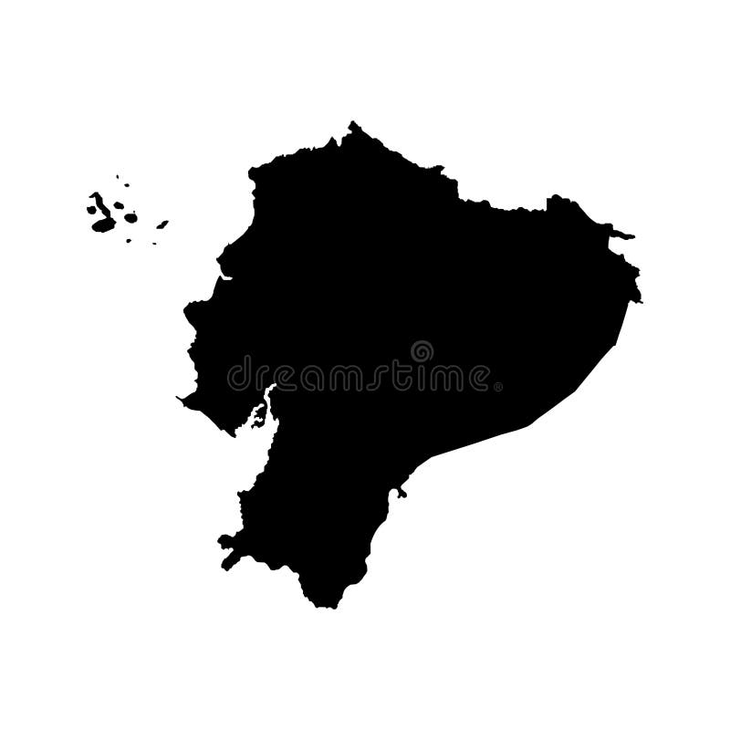 Ecuador map icon stock vector. Illustration of abstract - 300196562