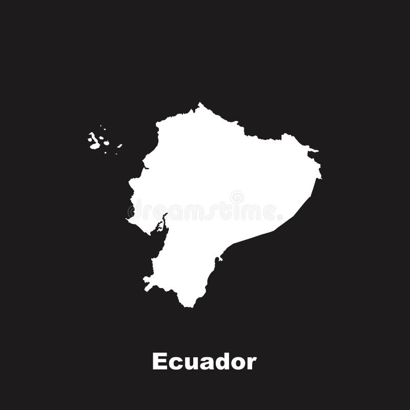 Ecuador map icon stock vector. Illustration of state - 300196584
