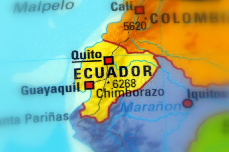 Republic of Ecuador. stock photo. Image of america, country - 106844948