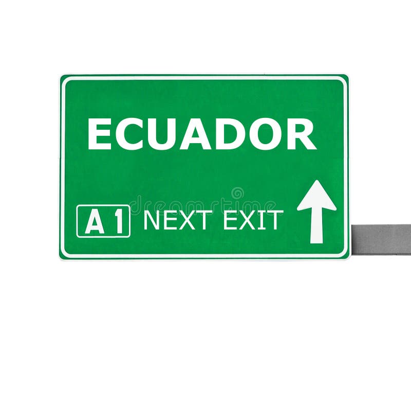 330 Ecuador Road Sign Stock Photos - Free & Royalty-Free Stock Photos ...