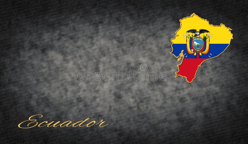 Ecuador Symbols, Map of Ecuador Stock Photo - Image of pottery, quito ...