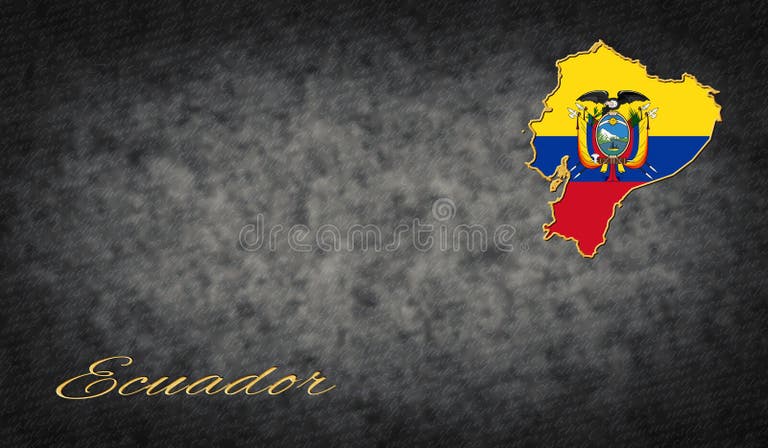 Ecuador Symbols, Map of Ecuador Stock Photo - Image of pottery, quito ...