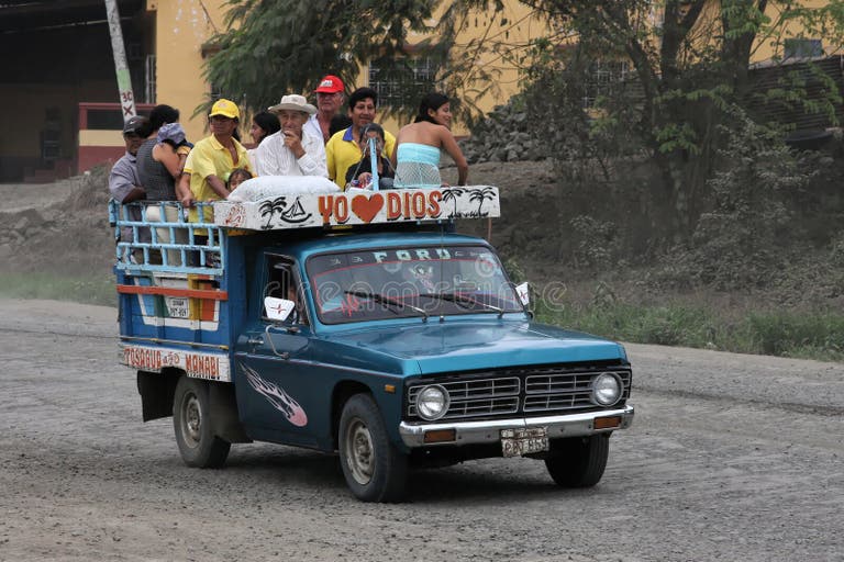 Ecuadorian Public Transportation Editorial Photography - Image of south ...