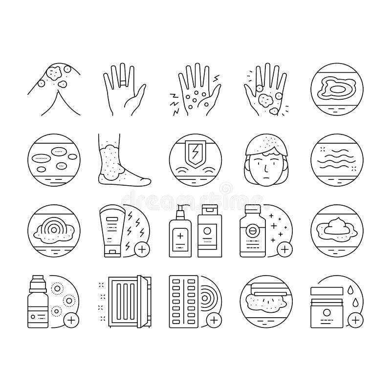 Hypersensitivity Icons Stock Illustrations – 93 Hypersensitivity Icons ...