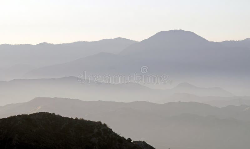 Ed Davis Park in California S Towsley Canyon during Sunset Stock Photo ...