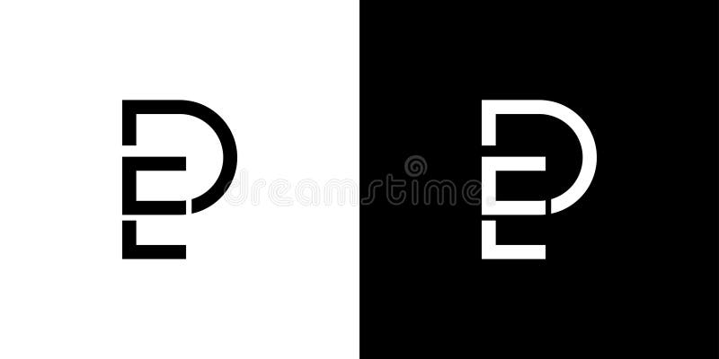 ED or DE Logo, ED or DE Monogram, Initial ED Logo, Letter ED Logo, Icon ...