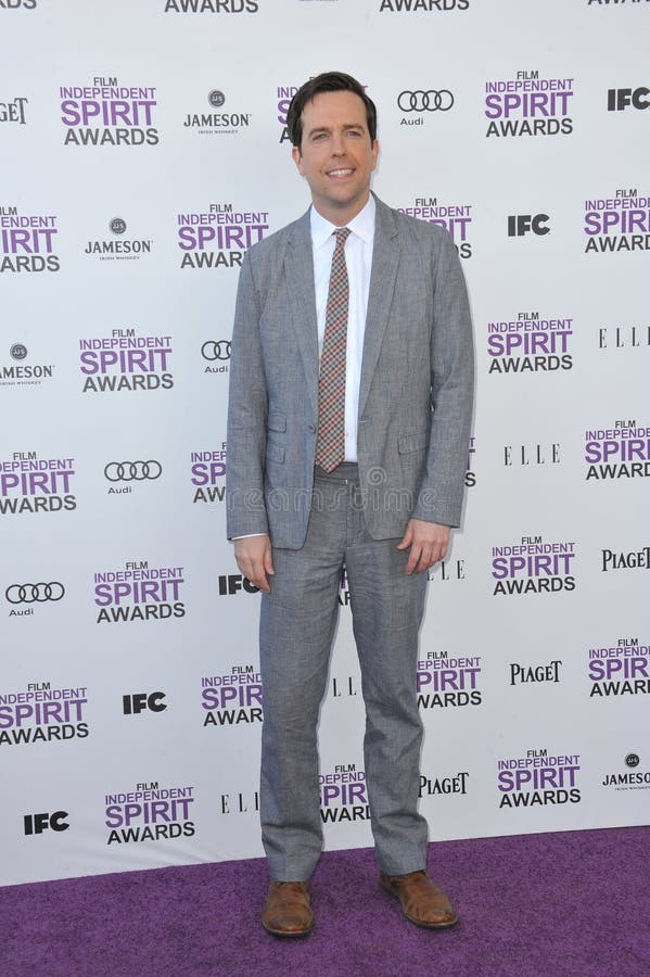 Ed Helms editorial photography. Image of awards, february - 23735912