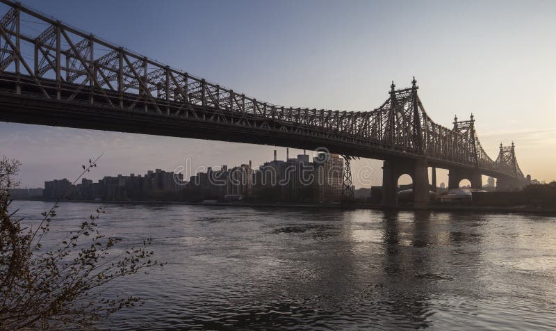 Ed Koch Queensboro Bridge stock photo. Image of river - 27685256