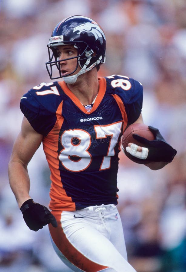 Ed McCaffrey, Denver Broncos Redaktionelles Stockfotografie - Bild von ...