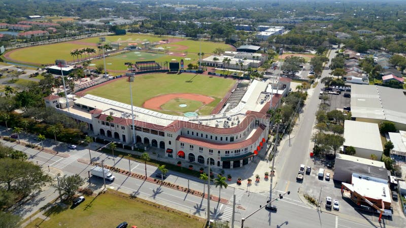 Drone Footage John Stretch Memorial Park 4k Stock Video - Video of side ...