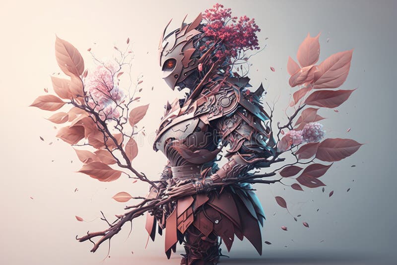 Ultra Detailed Beautiful Anime Girl Portrait Digital Art Stock ...