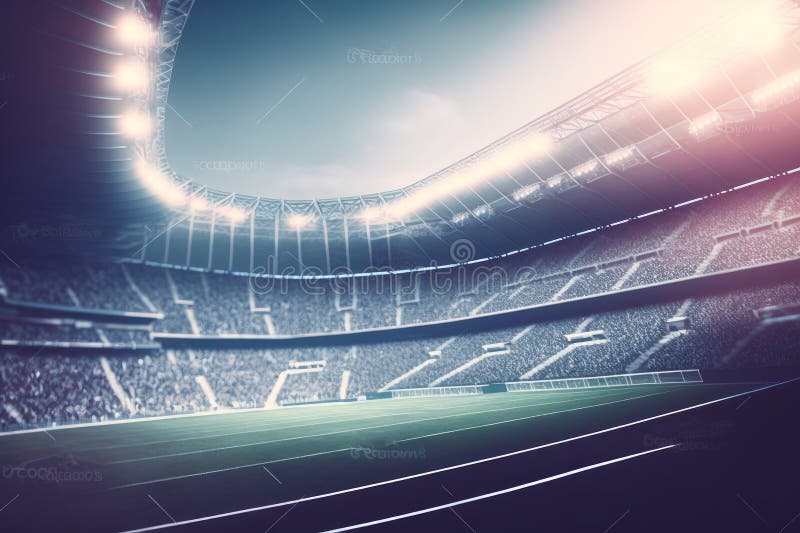 Ed VisualsThe Futuristic Bionic Stadium: Cutting-Edge Technology for ...