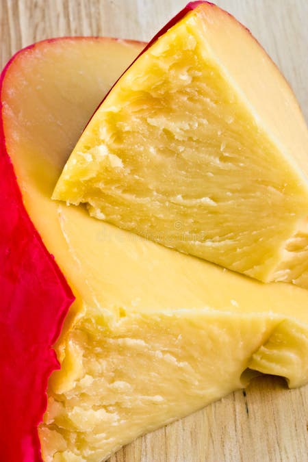 Edam cheese stock image. Image of wedge, dairy, closeup - 27496535