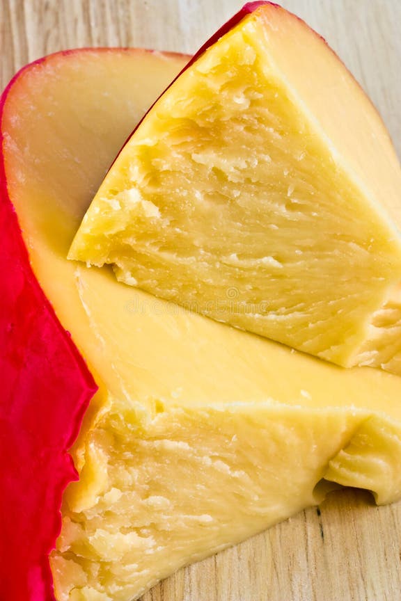 Edam cheese stock image. Image of wedge, dairy, closeup - 27496535