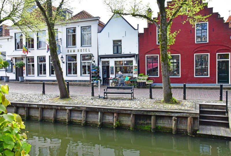 Edam, Netherlands - May 22 2022 : Touristy City Centre Editorial ...