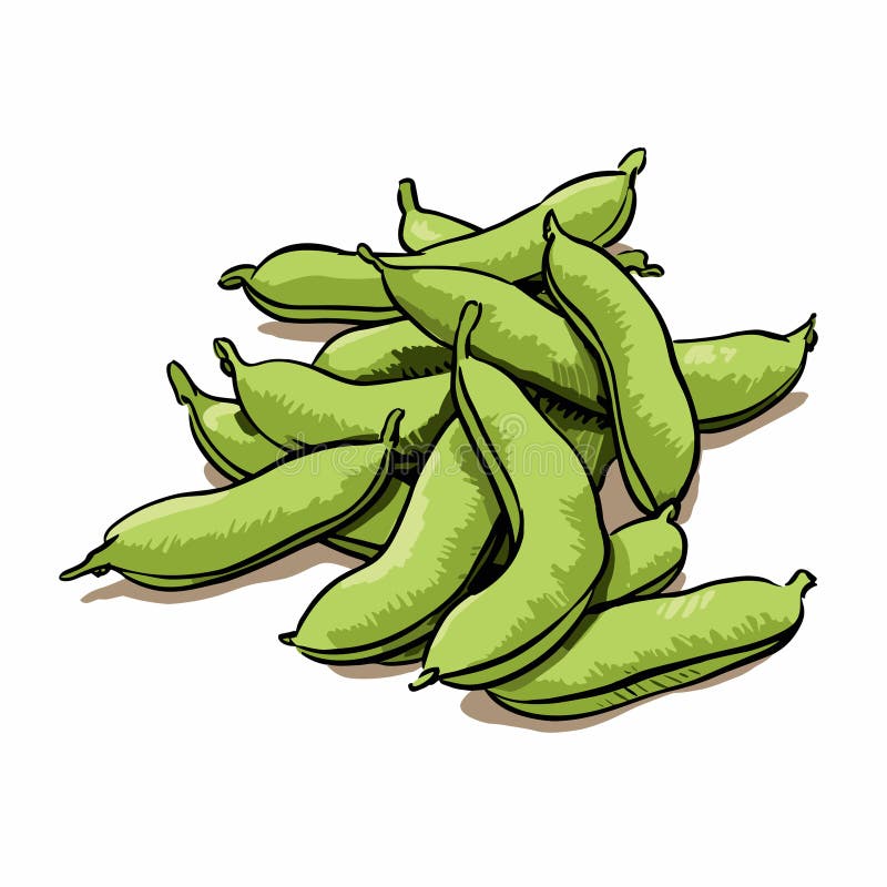 Cartoon Edamame Stock Illustrations – 218 Cartoon Edamame Stock ...