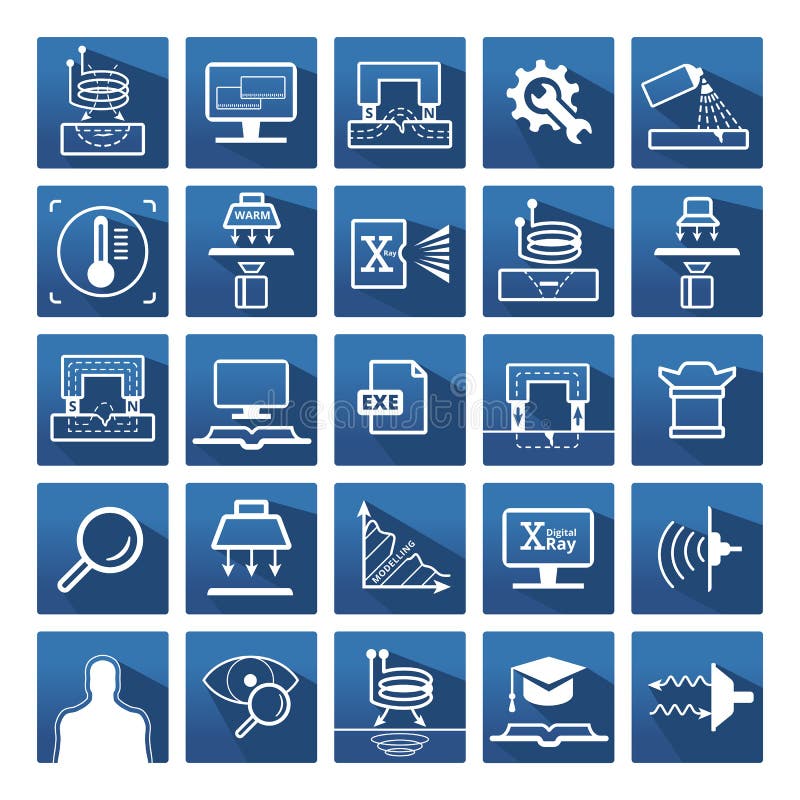 Eddy current pictogram. stock vector. Illustration of control - 113072167
