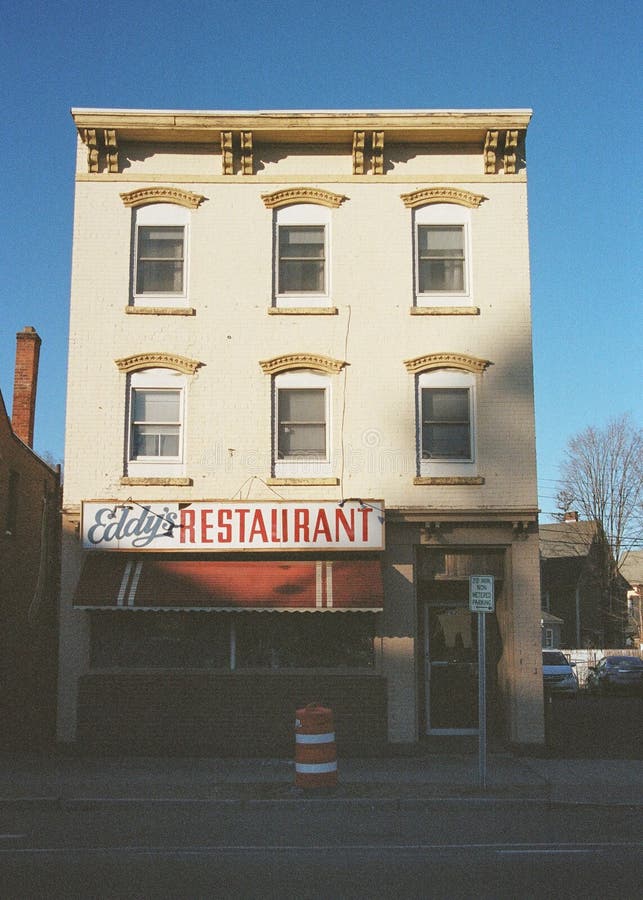 Restaurant Sign in Charles Village, Baltimore, Maryland Editorial Image ...
