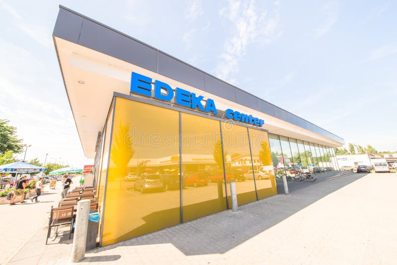 EDEKA center editorial stock image. Image of germany - 43316179
