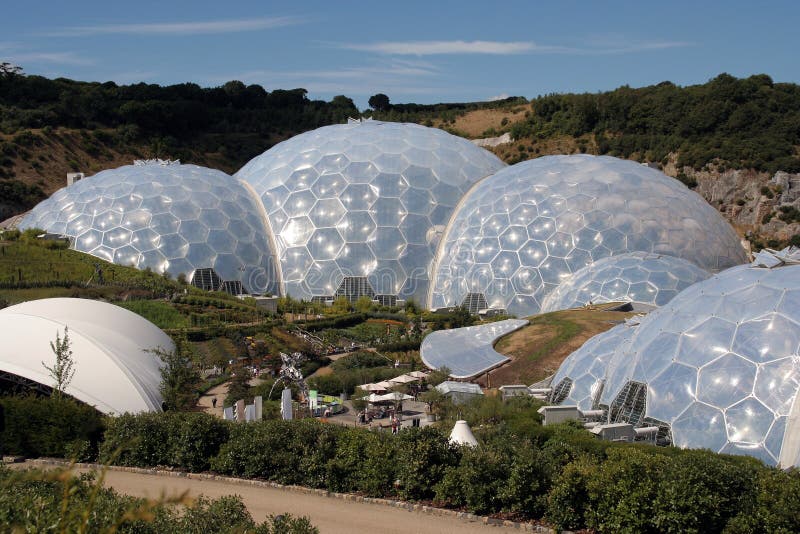 Eden Project - Inside the Tropical Biome Stock Image - Image of indoor ...