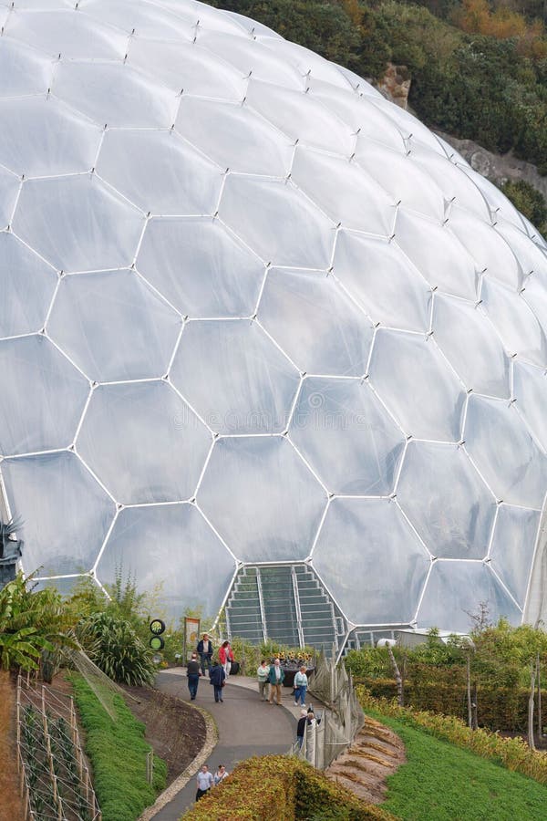 Eden Project Biome Dome, Cornwall England, UK Editorial Photography - Image of edenva, biome ...