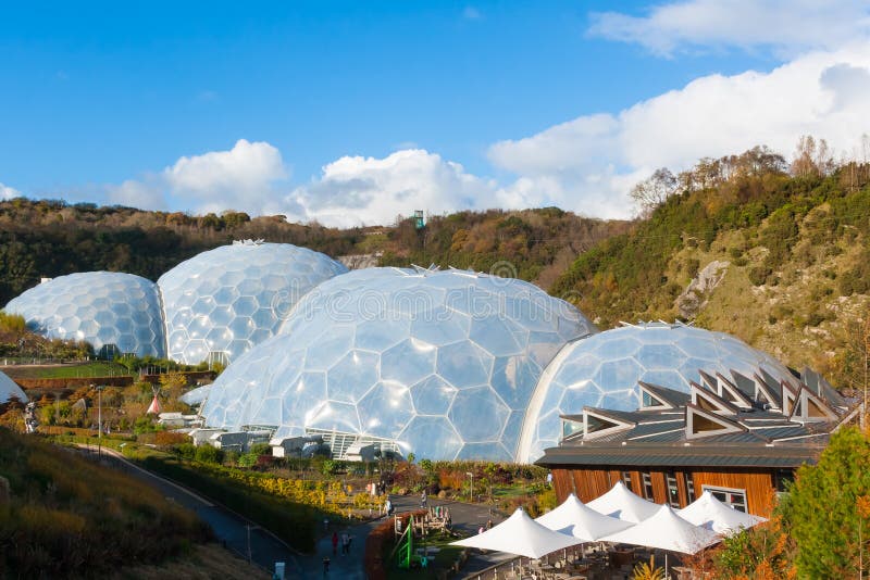 Eden Project, Cornwall stock photo. Image of ecology, design - 9206160