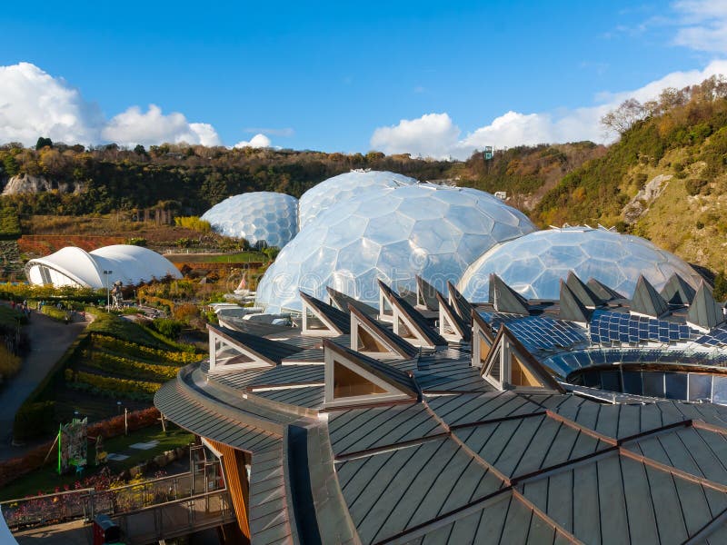 Eden Project Cornwall stock image. Image of eden, horticultural - 27664097