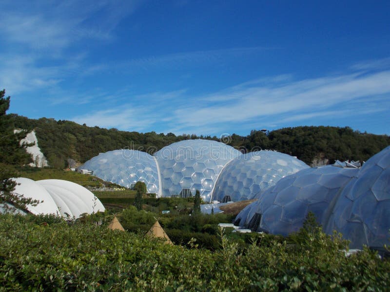The Eden Project, Cornwall, Devon, UK Stock Photo - Image of cornwall ...