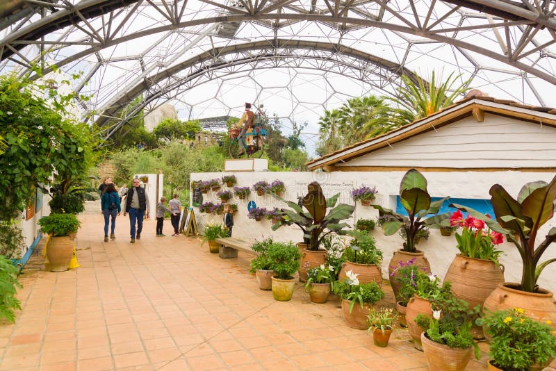 Eden Project - Panorama editorial photo. Image of greenhouse - 20952771