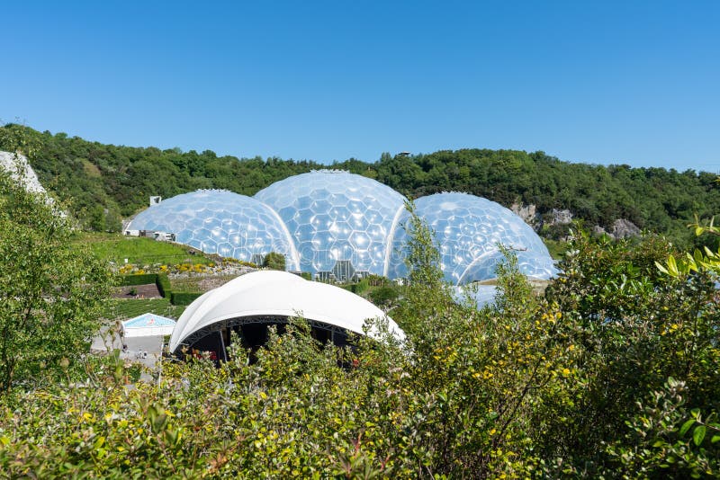 The Eden Project, Cornwall, England Editorial Photography - Image of ...