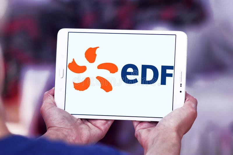 Edf logo editorial image. Image of brands, brand, commercial - 96034820