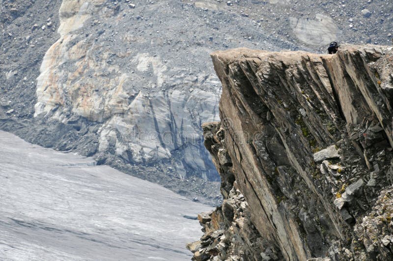 On the edge stock photo. Image of switzerland, extreme - 6347454
