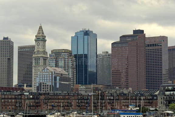 The edge of boston stock image. Image of boston, buildings - 2693381
