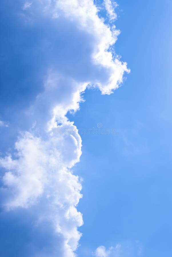 Edge of the cloud stock image. Image of august, scenic - 41579067