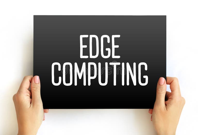 Edge Computing - Distributed Computing Paradigm that Brings Computation and Data Storage Closer ...