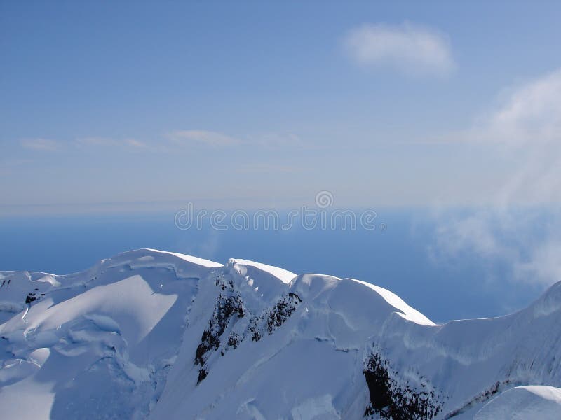 Beerenberg Volcano on Jan Mayen Island Stock Photo - Image of climb ...