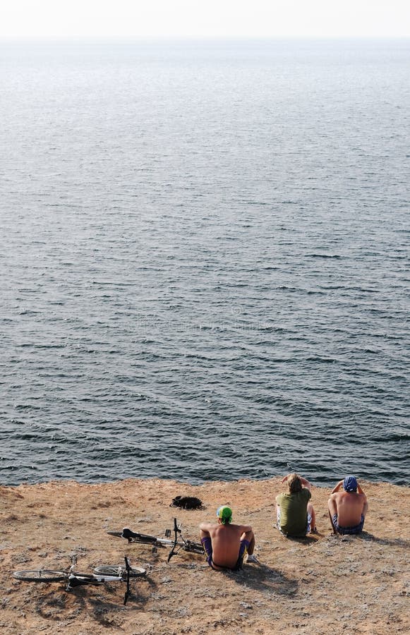 On the edge of the earth stock photo. Image of active - 21575814