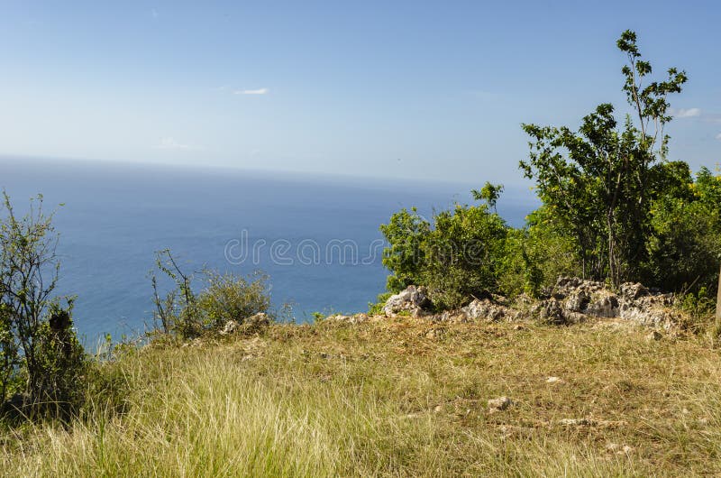 Edge Exit To the Sea stock image. Image of blue, exit - 246062545
