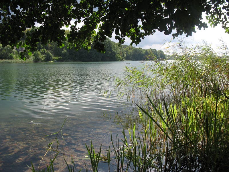 At the edge of the lakes stock image. Image of surface - 61088891